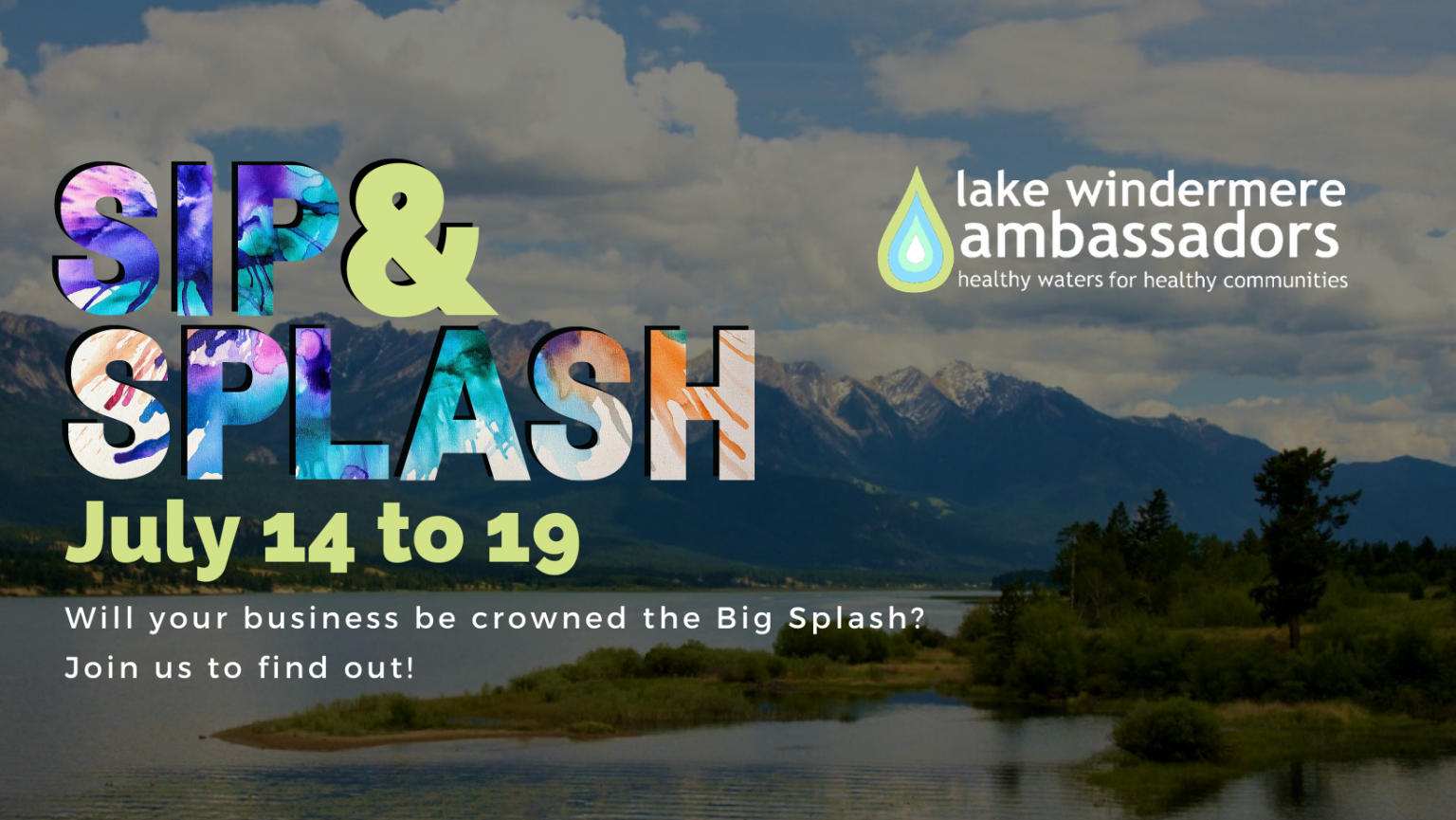 Sip & Splash - Lake Windermere Ambassadors